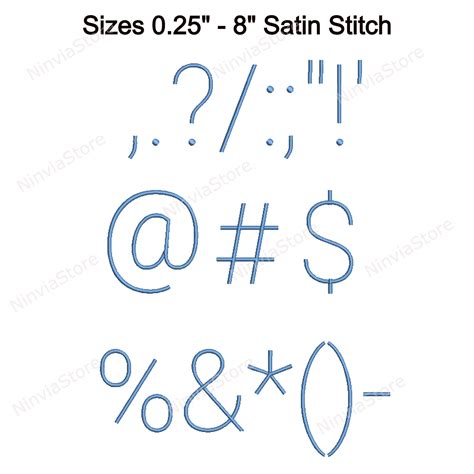 Thin Block Embroidery Font Block Bx Font Monogram Alphabet Etsy