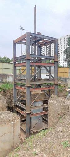 High Strain Dynamic Load Testing Rental Service Frame And Hammer At