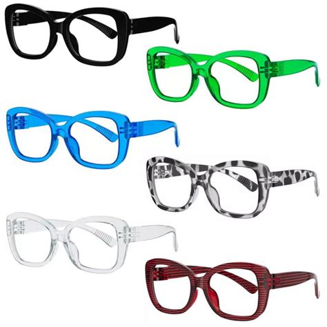 Womens Mens Metalless Eyeglasses Screwless Reading Glasses Readers