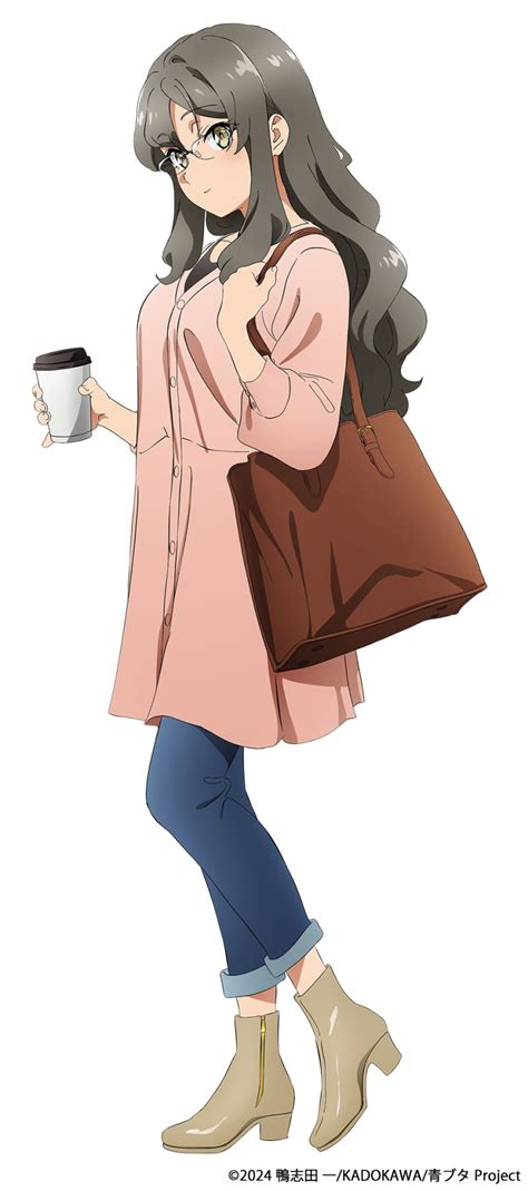 Tv 애니메이션 청춘돼지는 산타클로스의 꿈을 꾸지 않는다의 코가 토모에 후타바 리오 토요하마 노도카 아즈사가와 카에데 4명 일러스트 공개