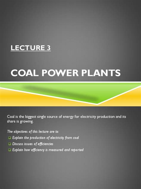 lecture 3 coal power plantsa pdf steam boiler