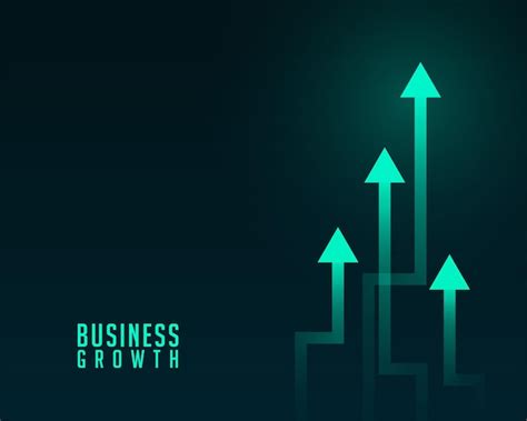 Business Profit Growth Chart Vectors And Illustrations For Free Download