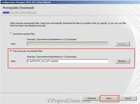 installing sccm 2012 sp1 snap7 prajwal desai