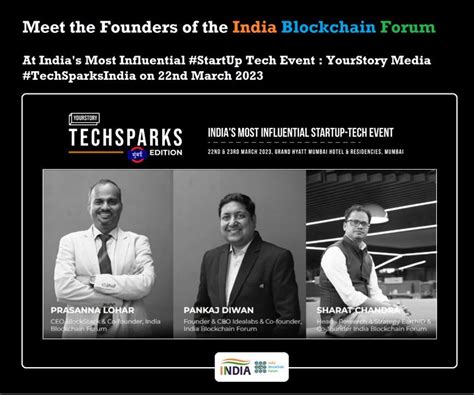Prasanna Lohar On Linkedin Startup Techsparksindia Blockchain Founders India Yourstory…