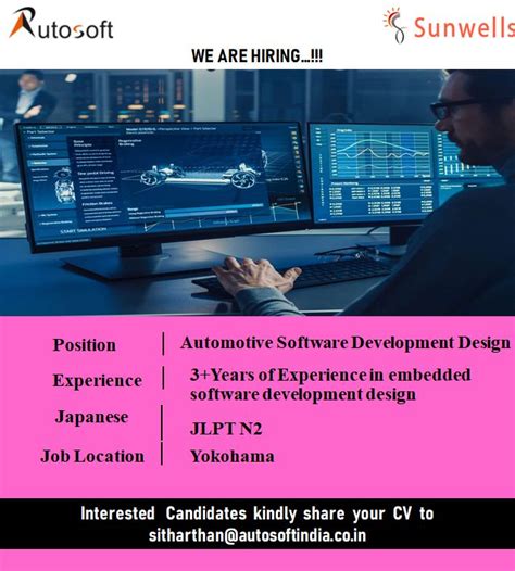 Hiring Automotivesoftwaredevelopmentdesign Automotive Software