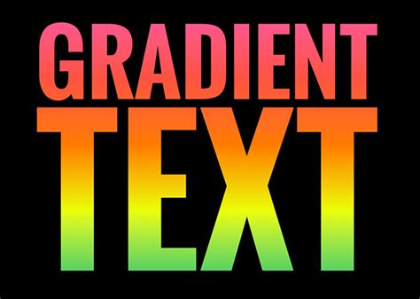 Как сделать градиент текста Css