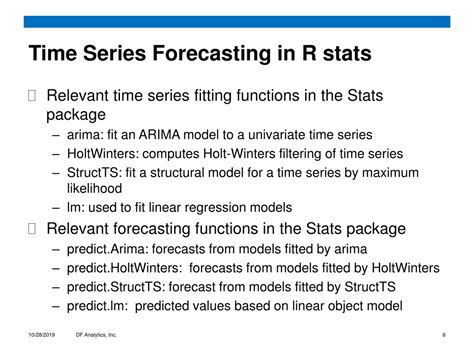 Ppt Automatic Forecasting With R Powerpoint Presentation Free