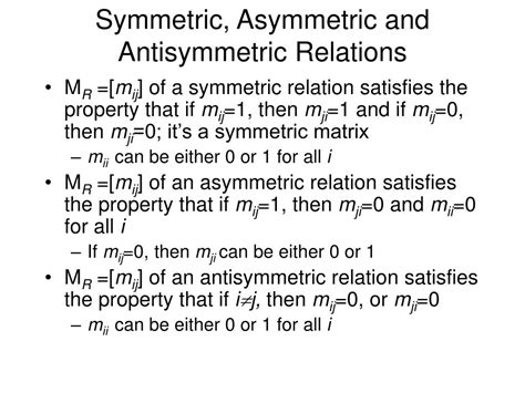 Ppt Properties Of Relations Powerpoint Presentation Free Download