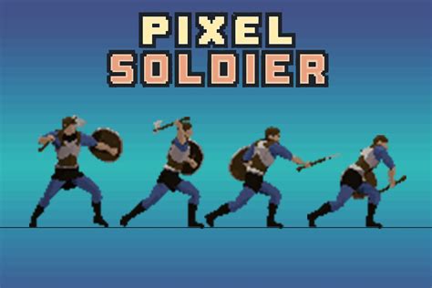 Pixel Soldier Animated 2d Pixel Character 2d Characters Unity