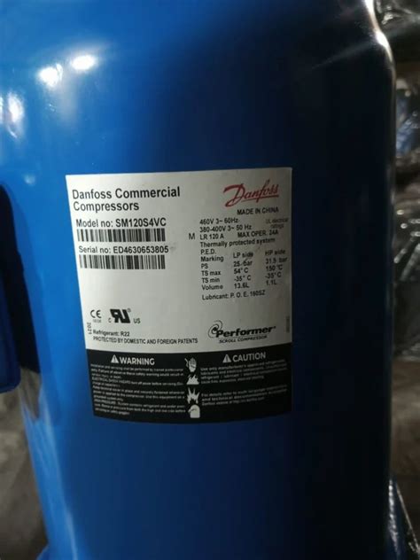 Danfoss Scroll Compressor Sm120 Capacity 10 Ton At Rs 30000 In New Delhi