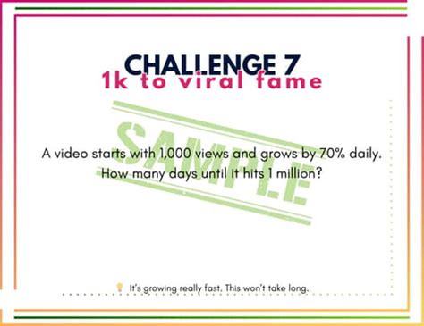 Exponential Growth Word Problems Real World Challenge Logarithms Practice