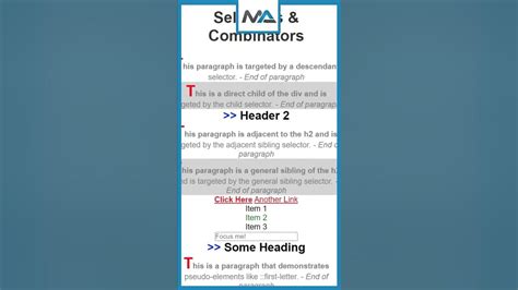Master Advanced Css Selectors In 60 Seconds 🎯 Css Tutorial Shorts Youtube