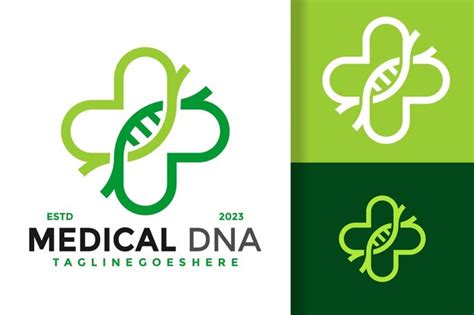 Premium Vector Nature Medical Dna Design Vector Symbol Icon Illustration