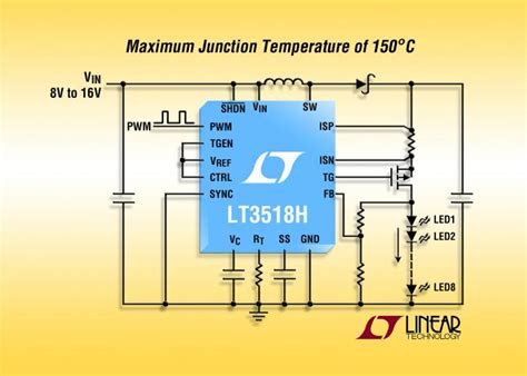 45 v 2 3 a led driver for boost buck or buck boost high current