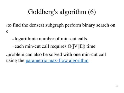 Graph Partitioning I Dense Sub Graphs Ppt Download