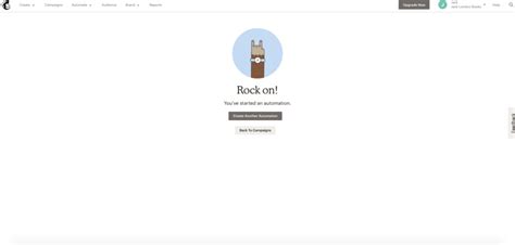 how to set up an automated welcome email with mailchimp written word