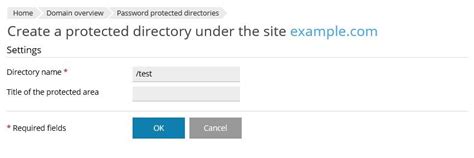 How To Set Up Password Protected Directory In Plesk Hostway Help Center