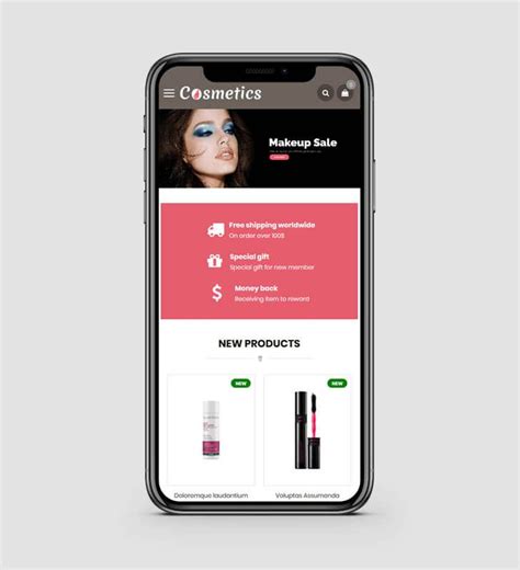 Cosmetics Fashion Responsive Magento Theme