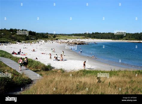 Crystal Crescent Beach Nova Scotia Banque De Photographies Et Dimages