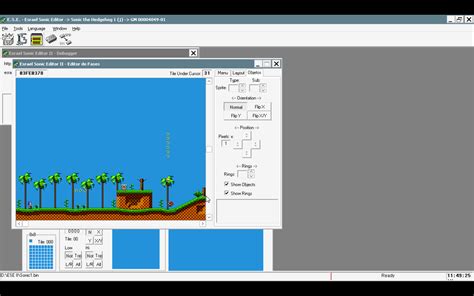 Esrael Sonic Editor Ii Modding Tool For Sonic The Hedgehog 1991 Sonic 1 Modding Tools