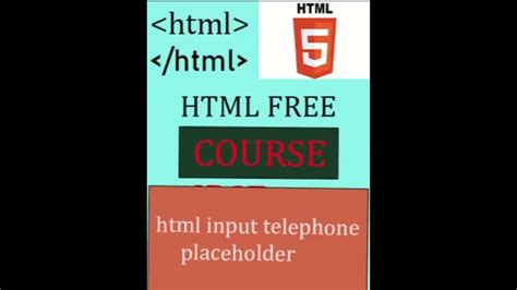 Html Input Telephone Placeholder Learn Webdevelopment Coding Htmlcode Html Code Webdesign