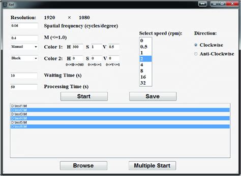 Stimulation Software Interface This Software Provides Free Definition Download Scientific