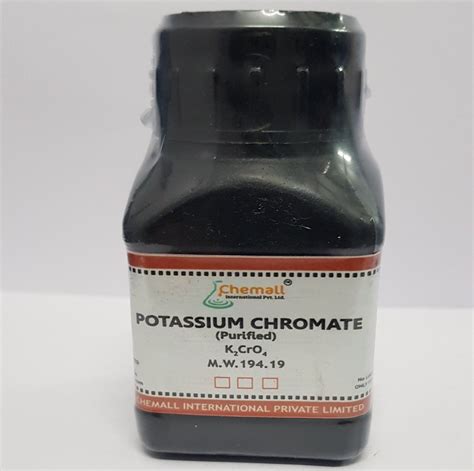 Potassium Chromate Powder 99 500gm Bottle At ₹ 170bottle In