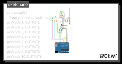 Wokwi Online ESP STM Arduino Simulator