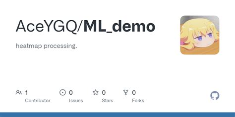 github aceygq ml demo heatmap processing