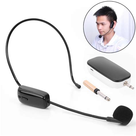 Uhf 무선 마이크 헤드셋 교회 교육용 마이크 시스템 무대 음성 앰프 교육용 액세서리 Aliexpress
