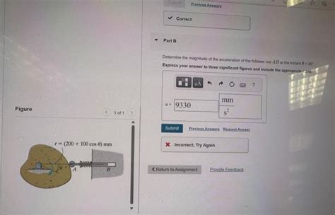 Solved If The Cam Rotates Clockwise With A Constant Angular