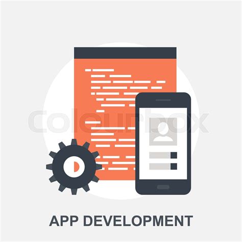 App Development Stock Vector Colourbox