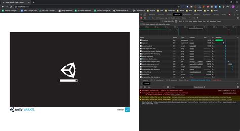 unity 2020 1 invalid or unexpected token error from compressed