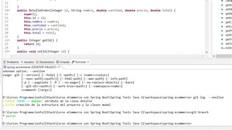 Proyecto Ecommerce Con Spring Boot Cómo Versionar El Proyecto Usando
