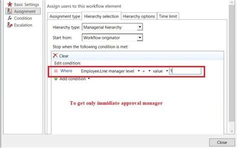 Workflow Assignment Hierarchy Based Approval In Microsoft Dynamics 365 Finance And Operations