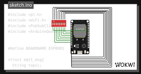 ESP32 MQTT Kontaktron Wokwi ESP32 STM32 Arduino Simulator