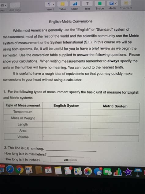 solved 5 oom add page tv eb insert table chart t text