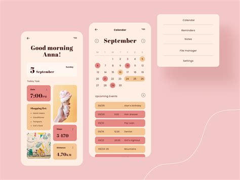 Planner Ui On Behance