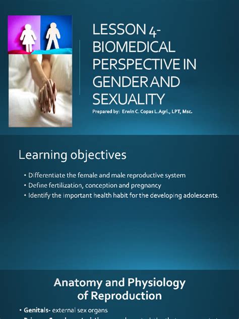 Lesson 4 Biomedical Perspective In Gender And Sexuality Pdf