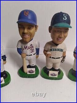 Vintage Rare 2001 All Star Game Players Bobbleheads 5 Figurinesvintage Bobble Heads