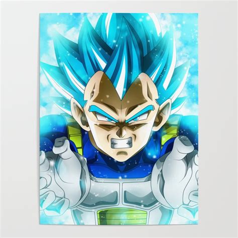 Dragon Ball Super Vegeta Poster Anime Posters Mall