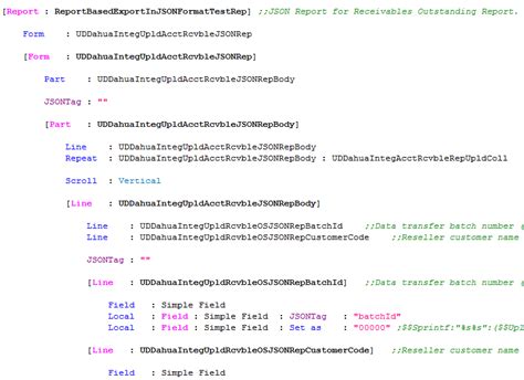 tally prime integration using json report based export in json format stack overflow