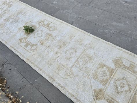 Nuetral Vintage Runner Bohemian Runner 3x12 Turkish Runner Hallway