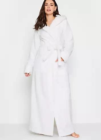 Long Tall Sally Cotton Towelling Maxi Robe Grattan