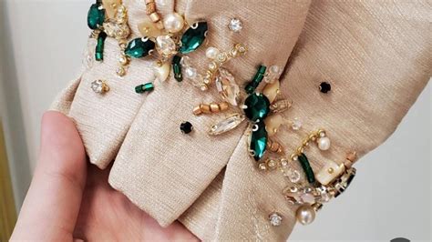 جواهر دوزی روی لباس آموزشی و حرفه خلاقیت