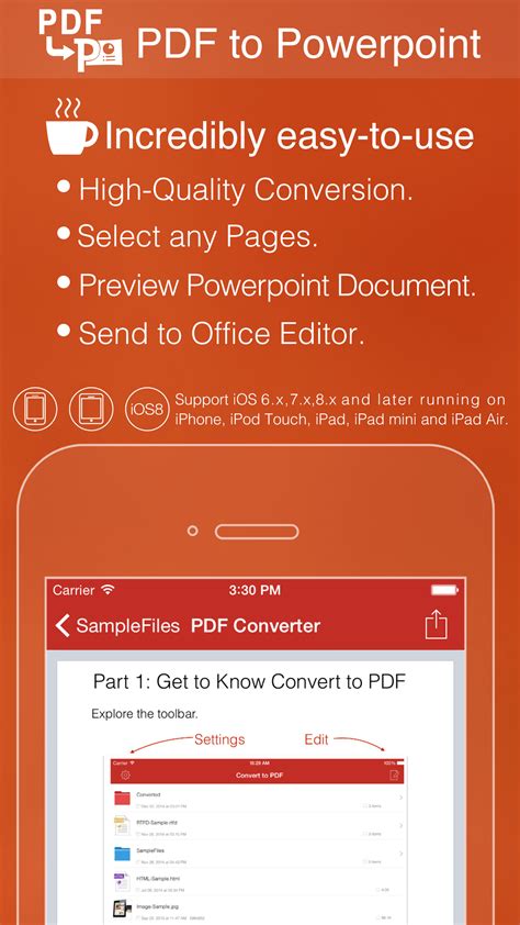 PDF To Powerpoint For IPhone IPad And Other IOS Devices Convert PDF Files To Microsoft Office