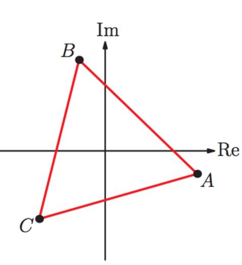 Finding Vertices Of A Triangle Using Complex Numbers