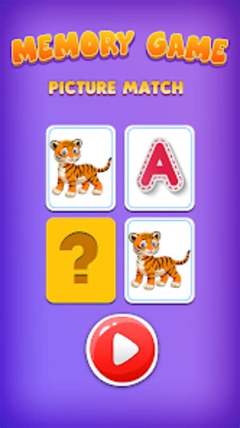 picture match memory games fo for android download