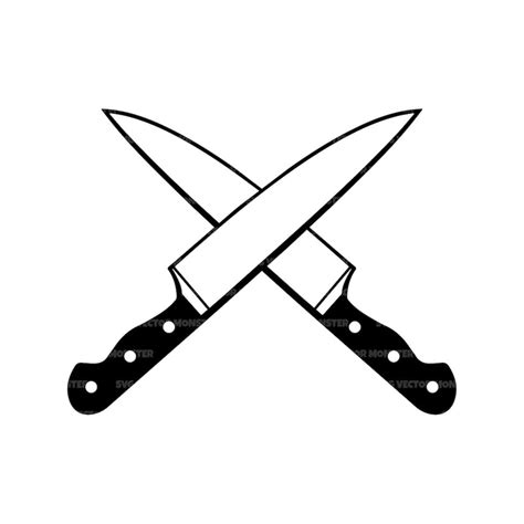 Chef Knives Svg Chef Logo Svg Sous Chef Svg Kitchen Svg Inspire
