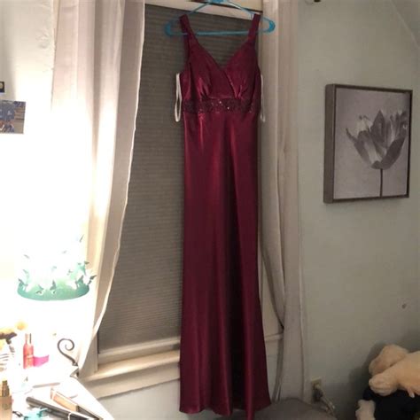 Davids Bridal Dresses Sangria Colored Prom Dress Poshmark